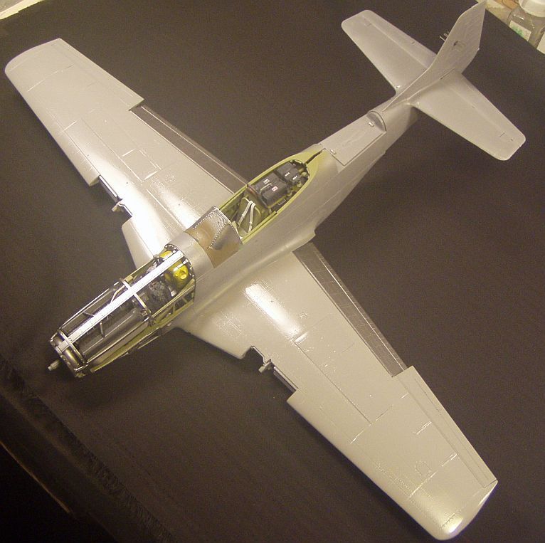 Tamiya P-51D "Fighting Lady" in progress - LSM 1/35 and Larger Work In Progress - Large Scale ...